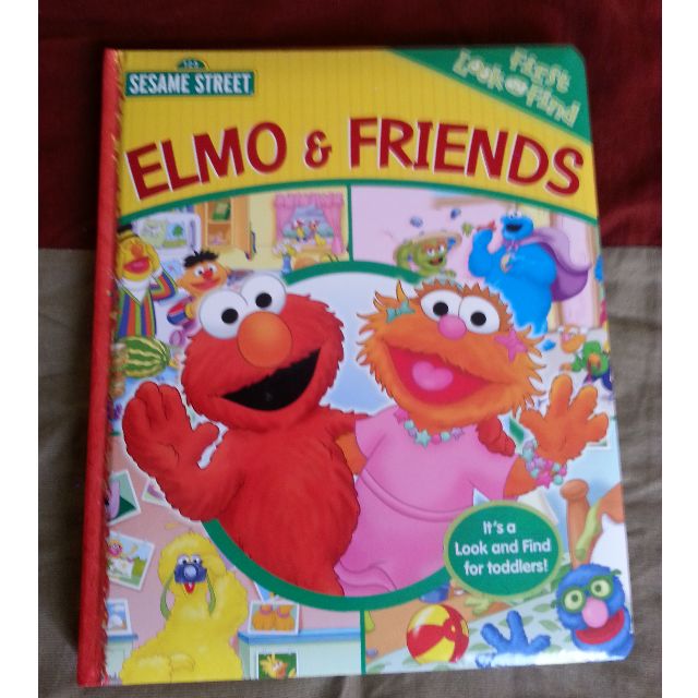 Elmo & Friend Book (First Look & Find) [SOLD PPU], Hobbies & Toys ...