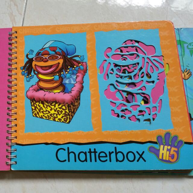 Hi 5 Stencilling Book, Hobbies & Toys, Toys & Games on Carousell