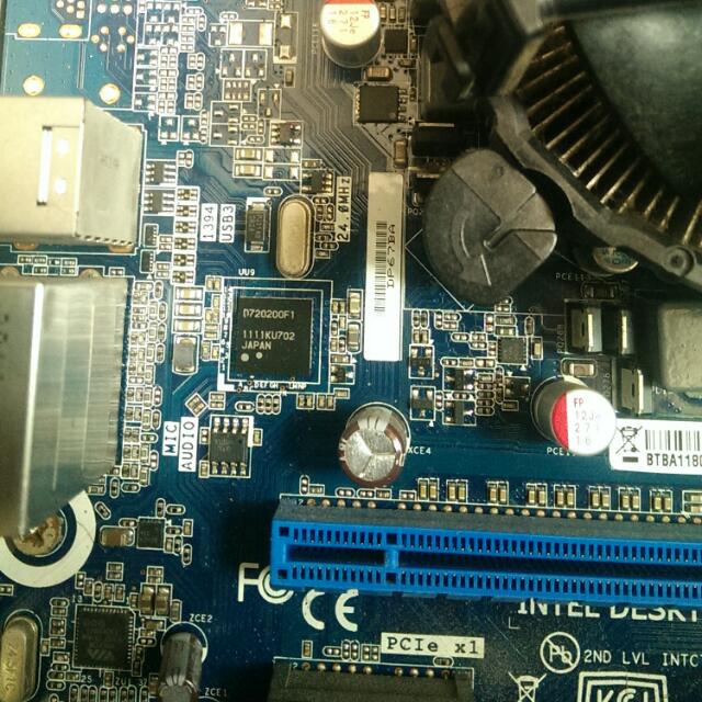 Mother Board, With CPU And RAM, Computers & Tech, Parts & Accessories ...