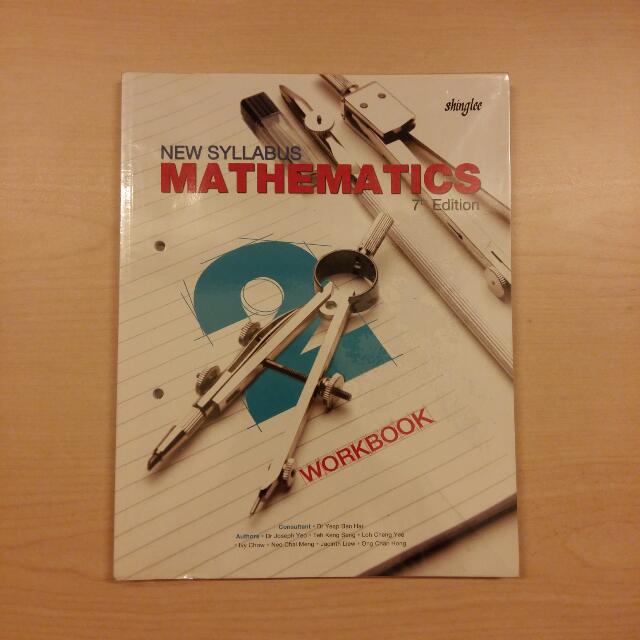 Sec 2 Math Workbook Shinglee, Hobbies & Toys, Books & Magazines ...
