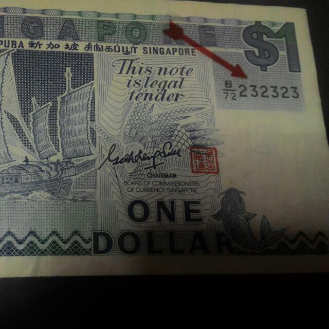 Singapore Boat Note $2 And $1, Hobbies & Toys, Memorabilia ...
