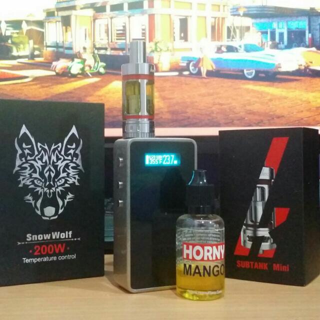 Vape. Snow Wolf And Subtank, Looking For on Carousell