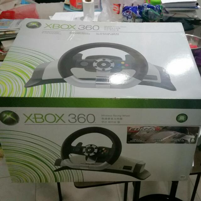 Xbox 360 Wireless Racing Wheel, Hobbies & Toys, Toys & Games on Carousell
