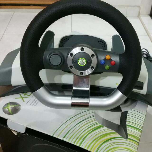 Xbox 360 Wireless Racing Wheel, Hobbies & Toys, Toys & Games on Carousell