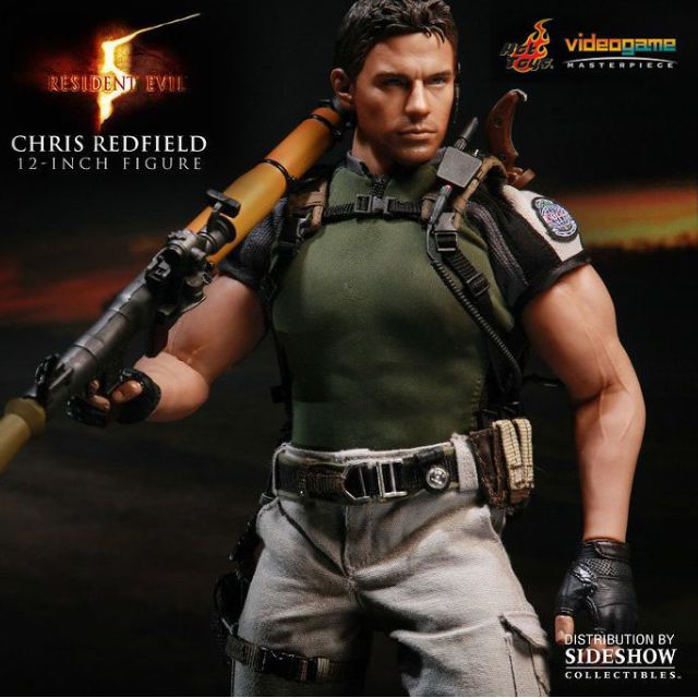 1/6 Scale_Hot Toys ( VGM06 ) Resident Evil_Biohazard 5_Chris Redfield ...