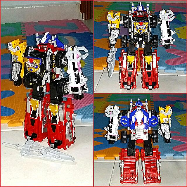 Boukenger Daibouken DX Megazord In Box Original Bandai Power Rangers ...