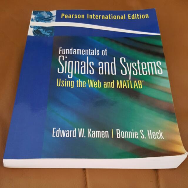 Fundamentals of Signals and Systems Book, Hobbies & Toys, Books & Magazines, Textbooks on Carousell