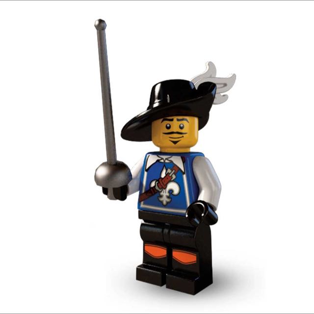 Lego series 3 Musketeers And Hazmat, Hobbies & Toys, Toys & Games on ...