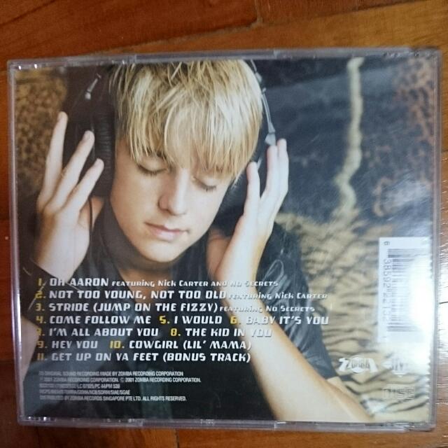 Aaron Carter Album Oh Aaron, Hobbies & Toys, Music & Media, Music ...