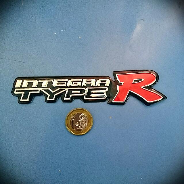 Sticker Badge For Honda Integra Type R (Brand New), Cars on Carousell