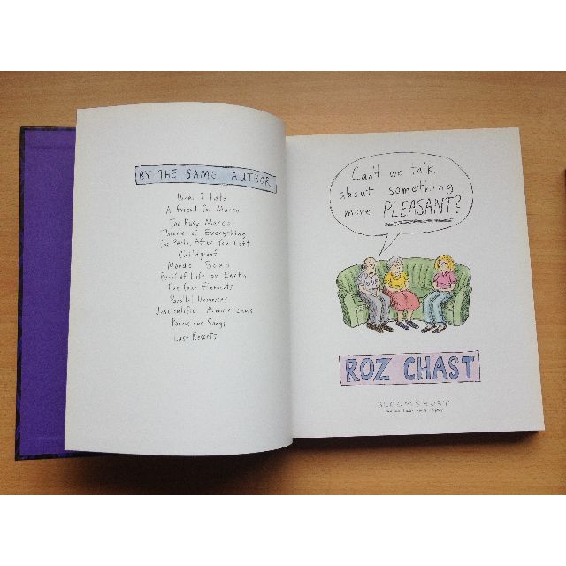 [Hardcover] CAN'T WE TALK ABOUT SOMETHING MORE PLEASANT? by Roz Chast ...