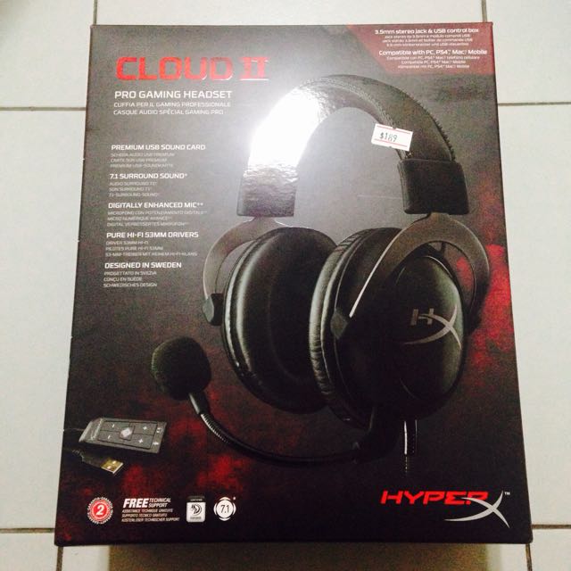 HyperX Cloud 2 Pro Gaming Headset, Everything Else on Carousell