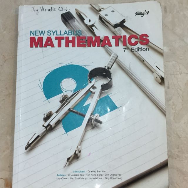 secondary 2 mathematics textbook, Hobbies & Toys, Books & Magazines ...