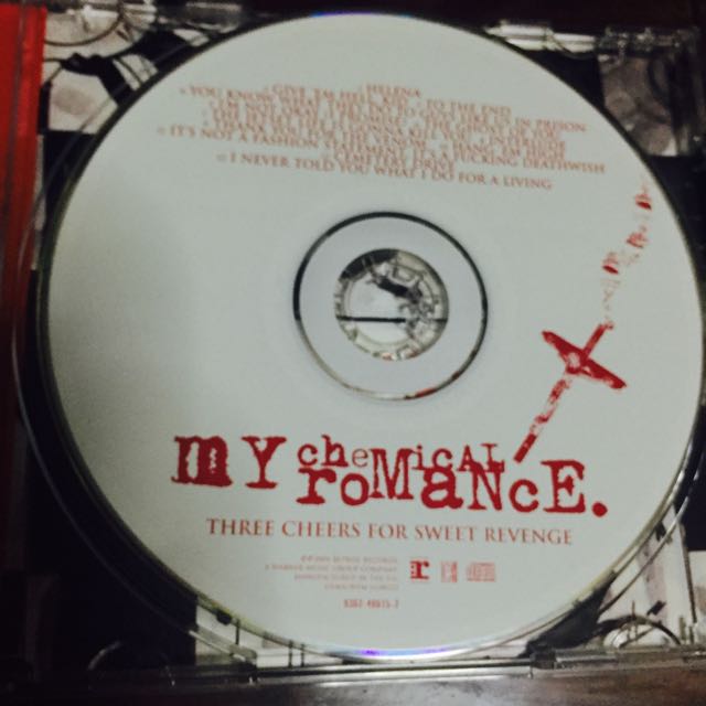 three cheers for sweet revenge cd (my chemical romance), Everything ...