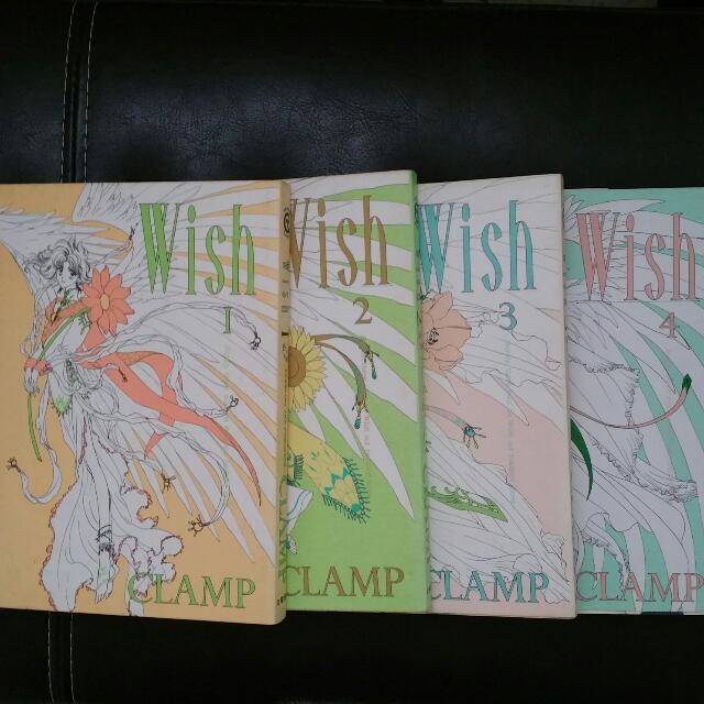wish by clamp. manga series. fantasy., Hobbies & Toys, Books ...