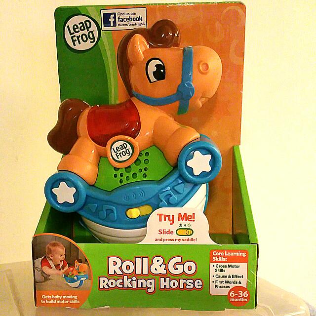 brand New Leap frog roll & Go rocking horse, Babies & Kids, Baby ...