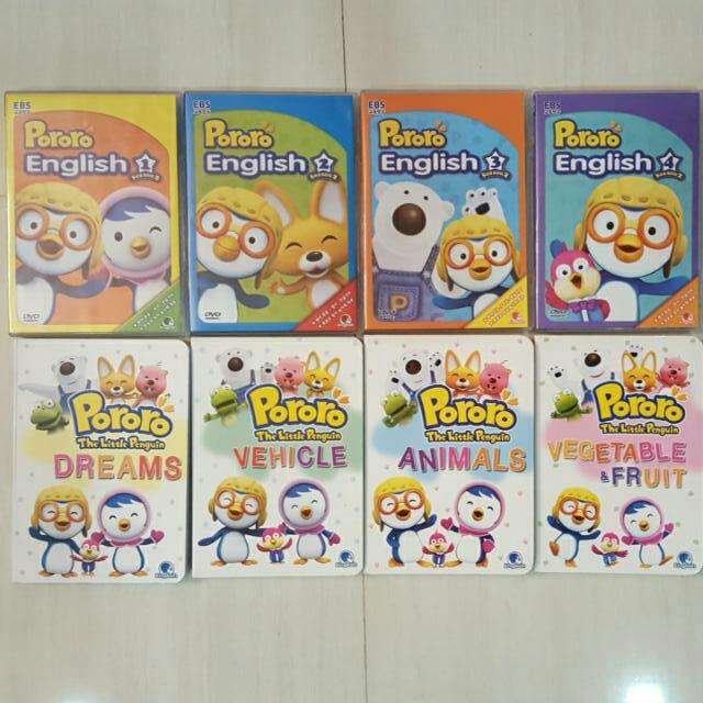 Pororo Books And Dvd, Hobbies & Toys, Books & Magazines, Children's ...