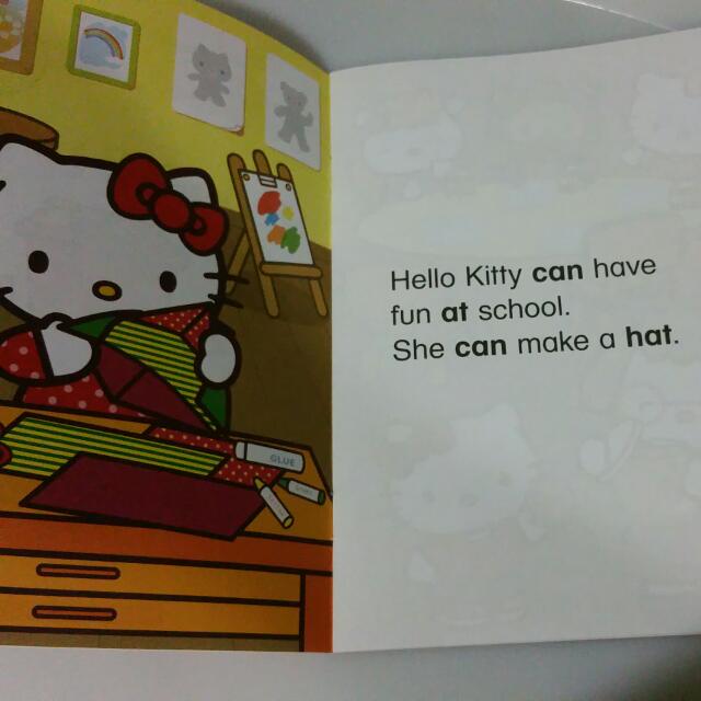 Scholastic Hello Kitty Phonics 12 Book Reading Program, Hobbies & Toys ...