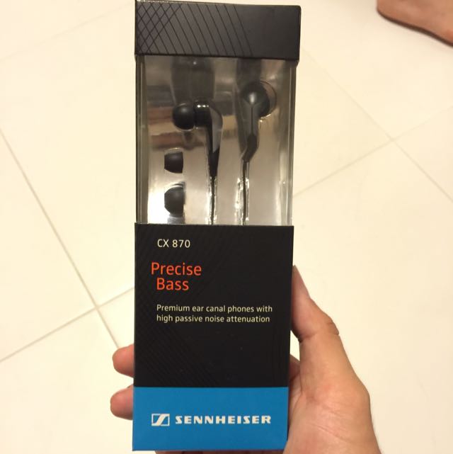 Sennheiser Precise Bass Premium Ear Canal Phones With High Passive ...