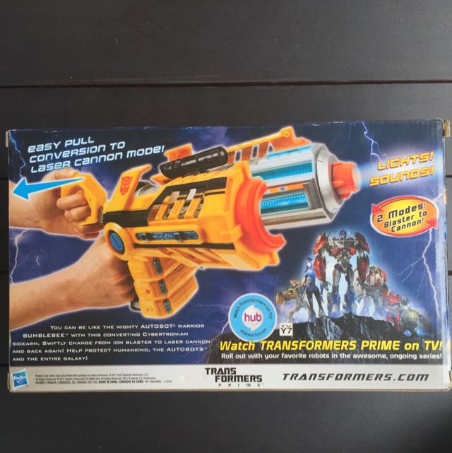 Transformers Prime Bumblebee Ion Blaster, Hobbies & Toys, Toys & Games ...