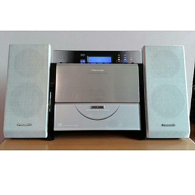 Panasonic CD Stereo System, Furniture & Home Living, Furniture, TV ...