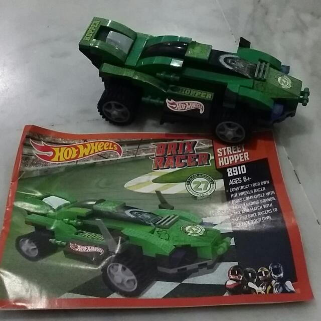 Lego compatible hotwheels brix racer, Hobbies & Toys, Toys & Games on ...
