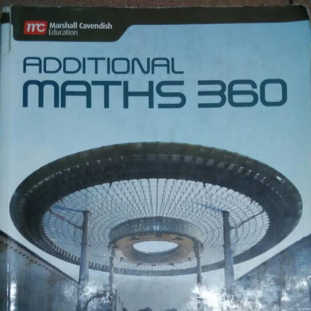 Marshall Additional Math Textbook, Hobbies & Toys, Books & Magazines ...