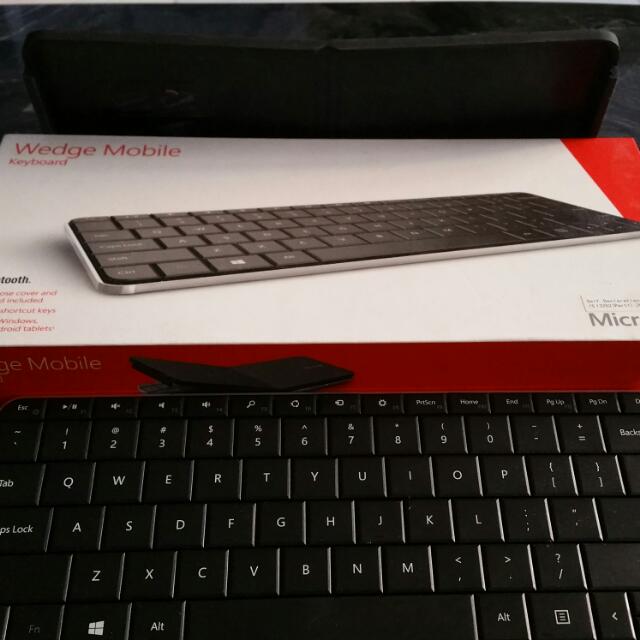 Microsoft Wedge Mobile Keyboard Computers And Tech Parts And Accessories Networking On Carousell