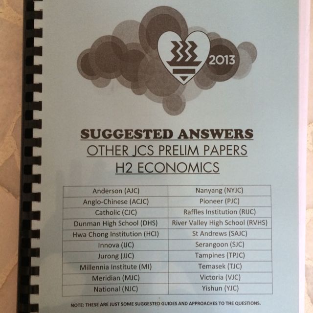 H2 Econs 2013 (HCI Compiled) Prelim Papers, Hobbies & Toys, Books & Magazines, Textbooks on ...