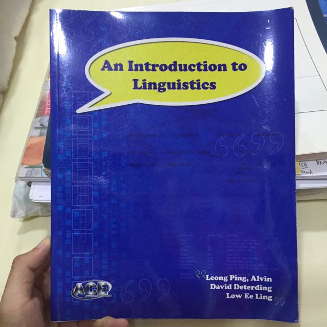 Linguistics Textbook, Hobbies & Toys, Books & Magazines, Textbooks on ...