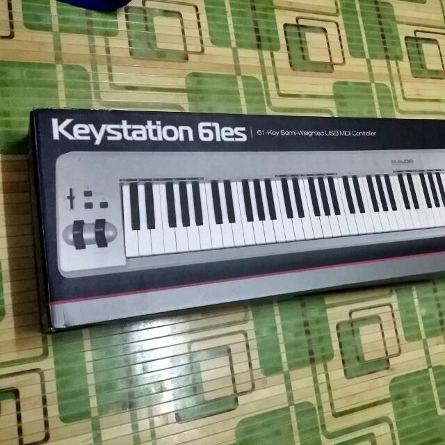 M Audio Keystation 61es, Hobbies & Toys, Music & Media, Musical ...