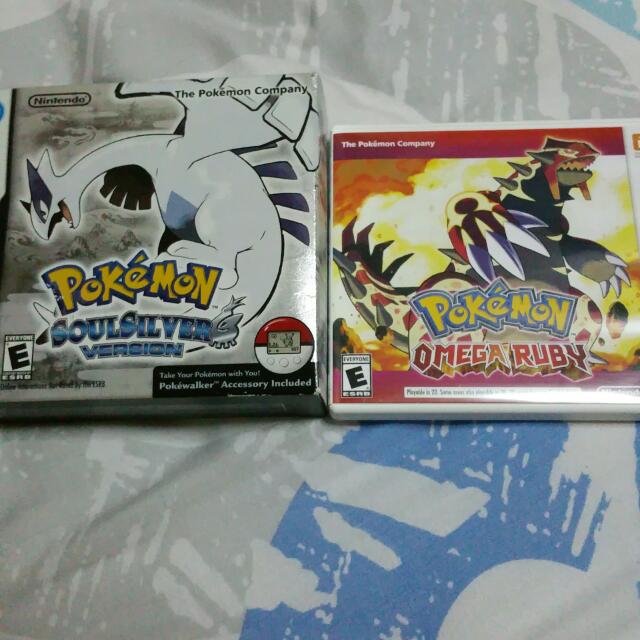 Pokemon Soul Silver And Omega Ruby, Hobbies & Toys, Toys & Games on ...