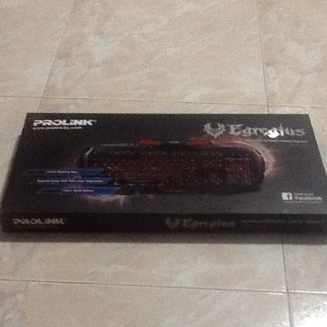 Prolink PKGM-9301 gaming keyboard, Computers & Tech, Parts ...