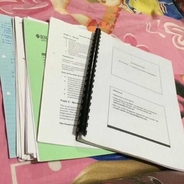 RMIT Acct 2212-Forensic Business Investigation Textbook, Notes ...