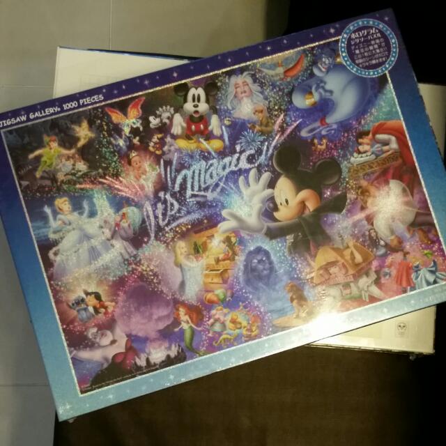 BN Disney Tenyo Puzzles 1000 Pcs, Hobbies & Toys, Toys & Games on Carousell