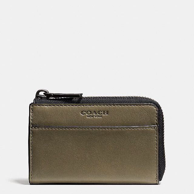 Coach Men Zip Key Case, Men's Fashion, Bags, Belt bags, Clutches and ...