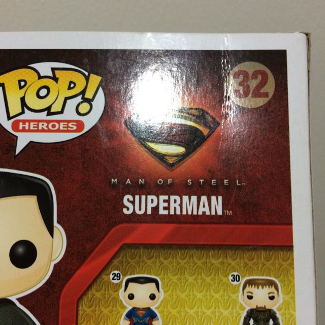 Funko Pop Man Of Steel Black Suit Superman SDCC Exclusive, Hobbies ...