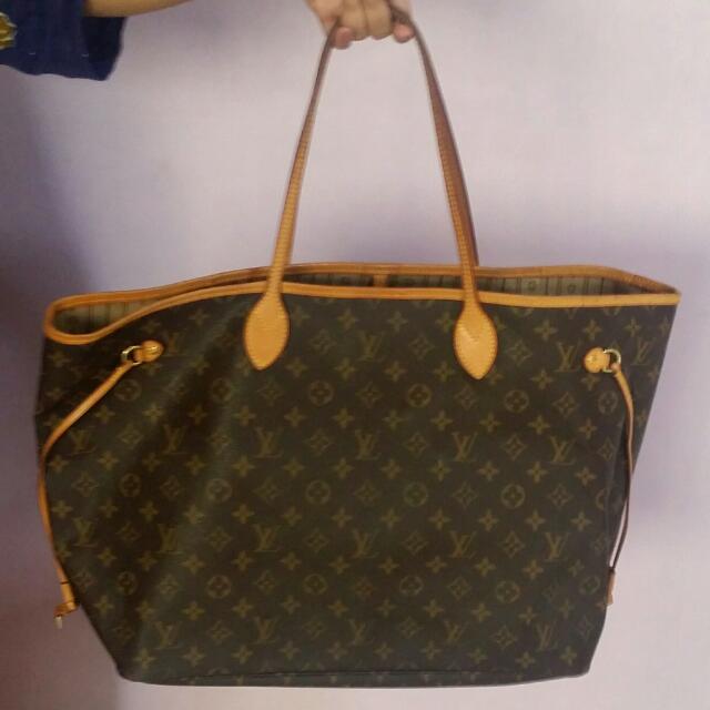 LV Neverfull GM(LARGE)Authentic, Luxury on Carousell