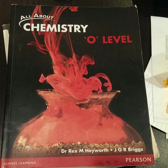Pearson All About Chemistry 'O' Level Textbook, Hobbies & Toys, Books ...