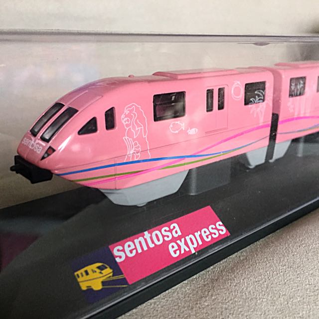 Sentosa Express Model Train 1:120 Scale, Hobbies & Toys, Toys & Games ...