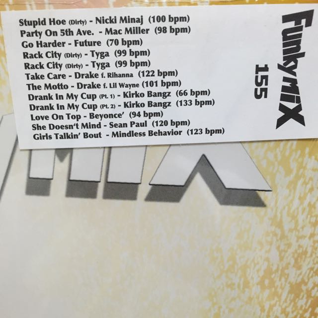 Hip-Hop Rap Vinyl Record - Funkymix Vol 155 2LP, Everything Else on ...