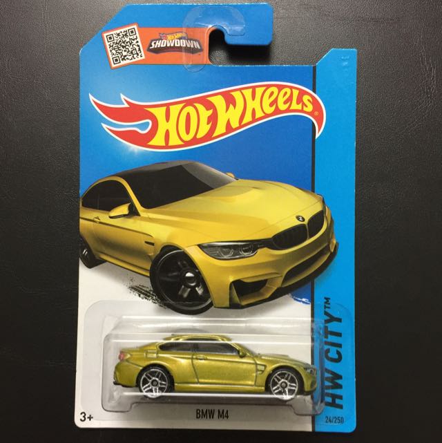 Hot Wheels BMW M4, Hobbies & Toys, Toys & Games on Carousell