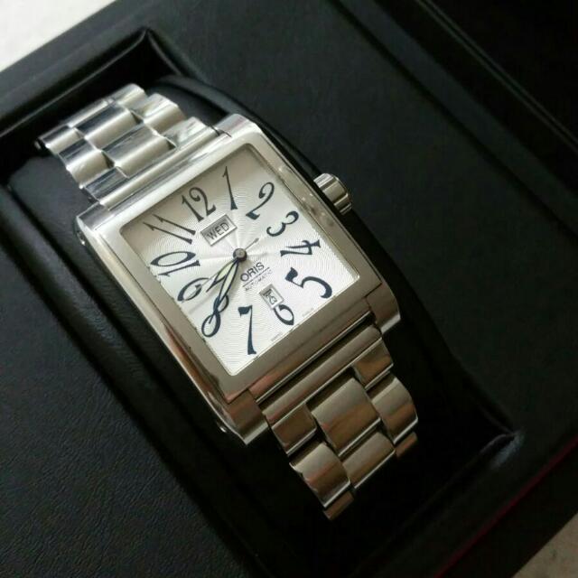 ORIS Swiss 7538 Large Oblong DIAL Automatic, Mobile Phones & Gadgets ...