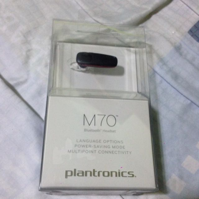 Plantronics M70 Bluetooth Headset, Computers & Tech, Parts ...