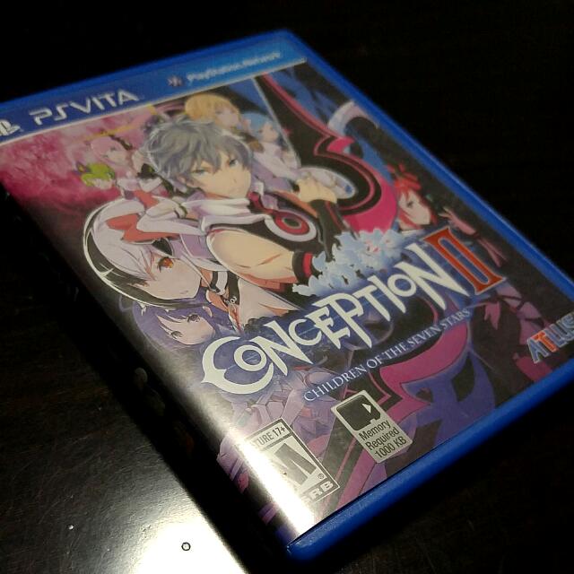 PS Vita - Conception II: Children Of The Seven Stars, Hobbies & Toys ...