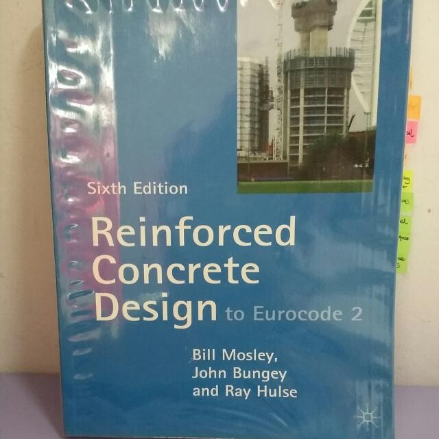 Reinforced Concrete Design To Eurocode2 By Bill Mosley, John Bungay ...