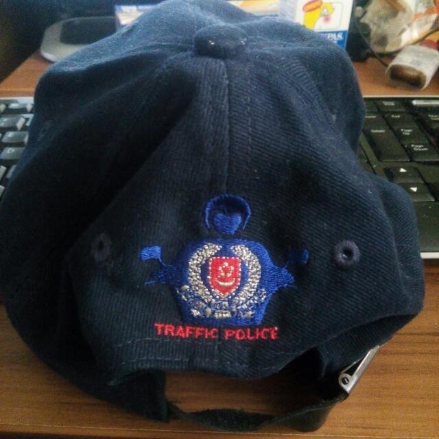 RESERVED. Singapore Traffic Police Cap Vintage, Hobbies & Toys ...