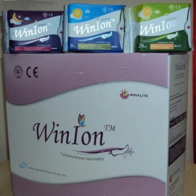 Winlon Anion Sanitary Napkins, Women's Fashion, Muslimah Fashion ...