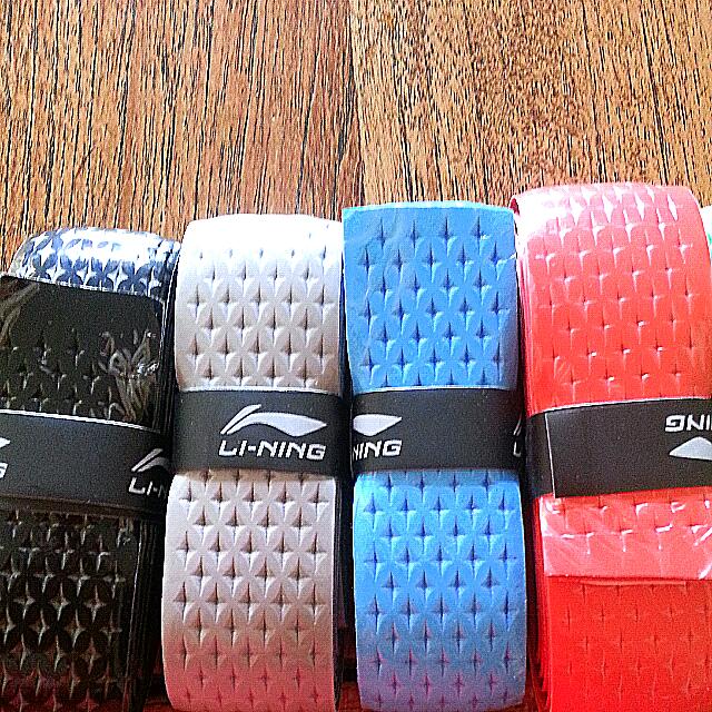 Li-Ning Badminton Grip, Sports Equipment, Sports & Games, Racket & Ball ...