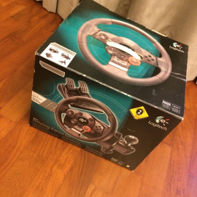 Logitech Driving Force GT Steering Wheel, Sports Equipment, Exercise ...